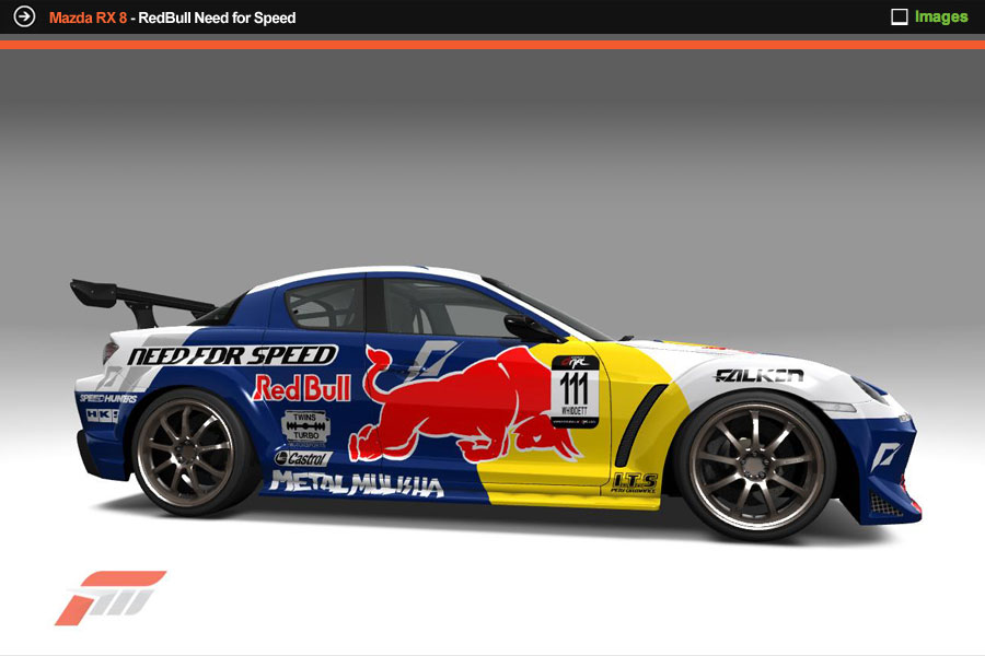 Mazda RX 8 - RedBull Need for Speed